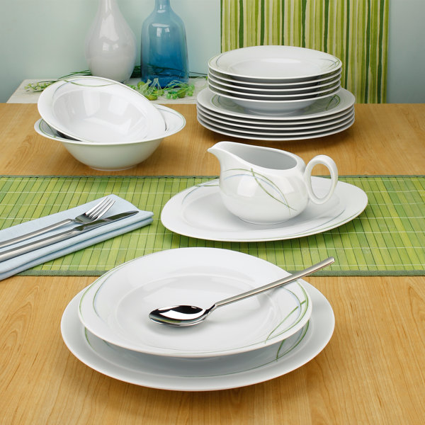 Seltmann Weiden Trio Highline 16 Piece Dinnerware Set, Service for 6 | Wayfair.co.uk